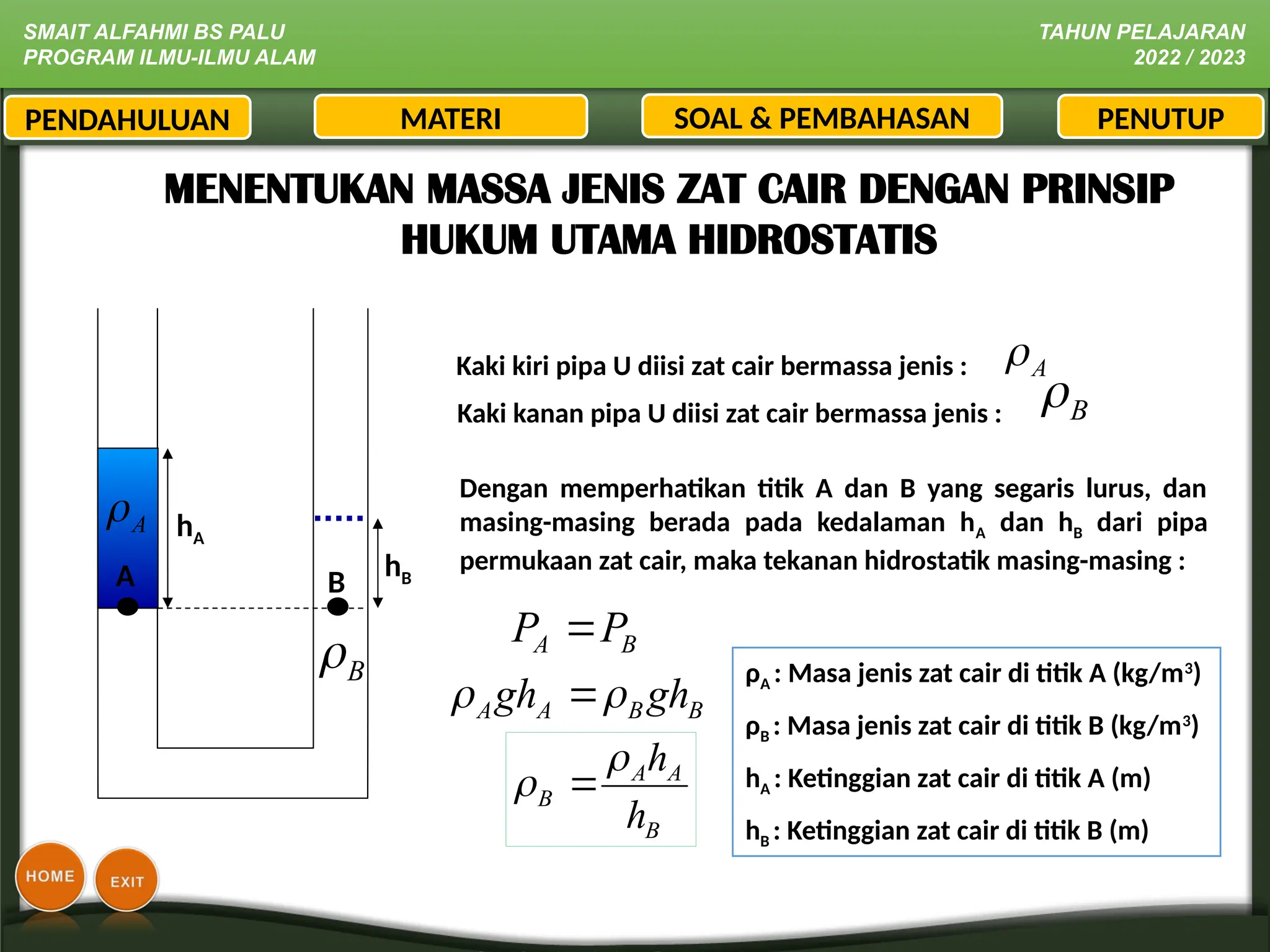 Fluida Statis - Tekanan Hidrostatis.pptx