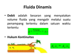 Fluida statis dan dinamis | PPTX