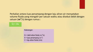 Fluida dinamis | PPTX