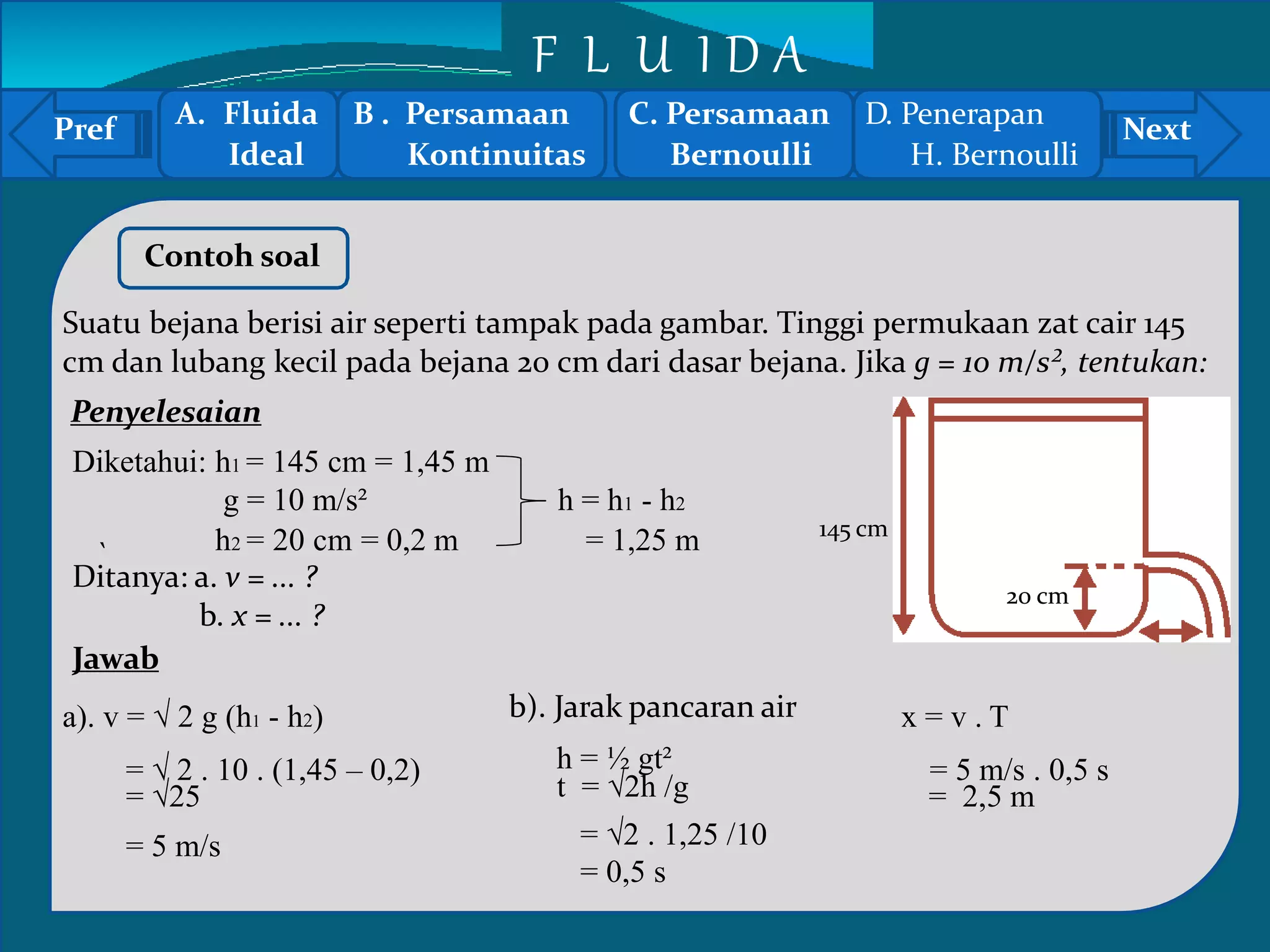 Fluida dinamis | PPTX