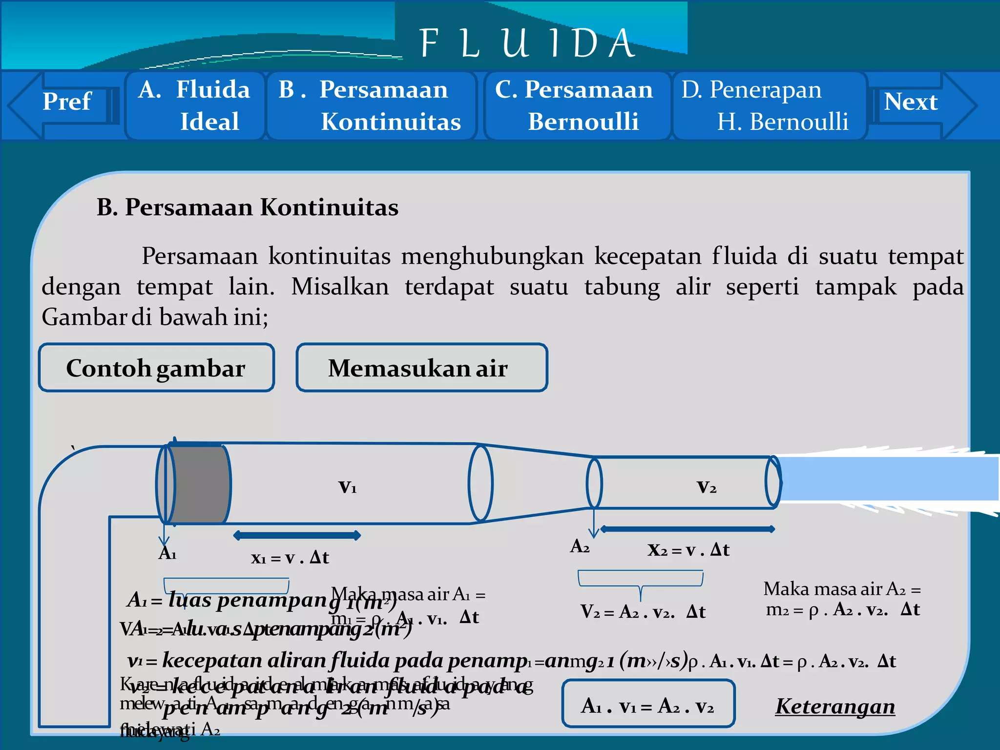Fluida dinamis | PPTX