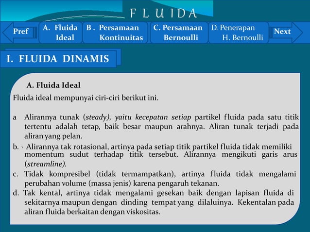 Fluida dinamis | PPTX
