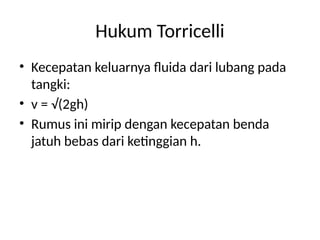 Fluida_Dinamis_Kelas_XI.pptx lengkap contoh soal | PPTX