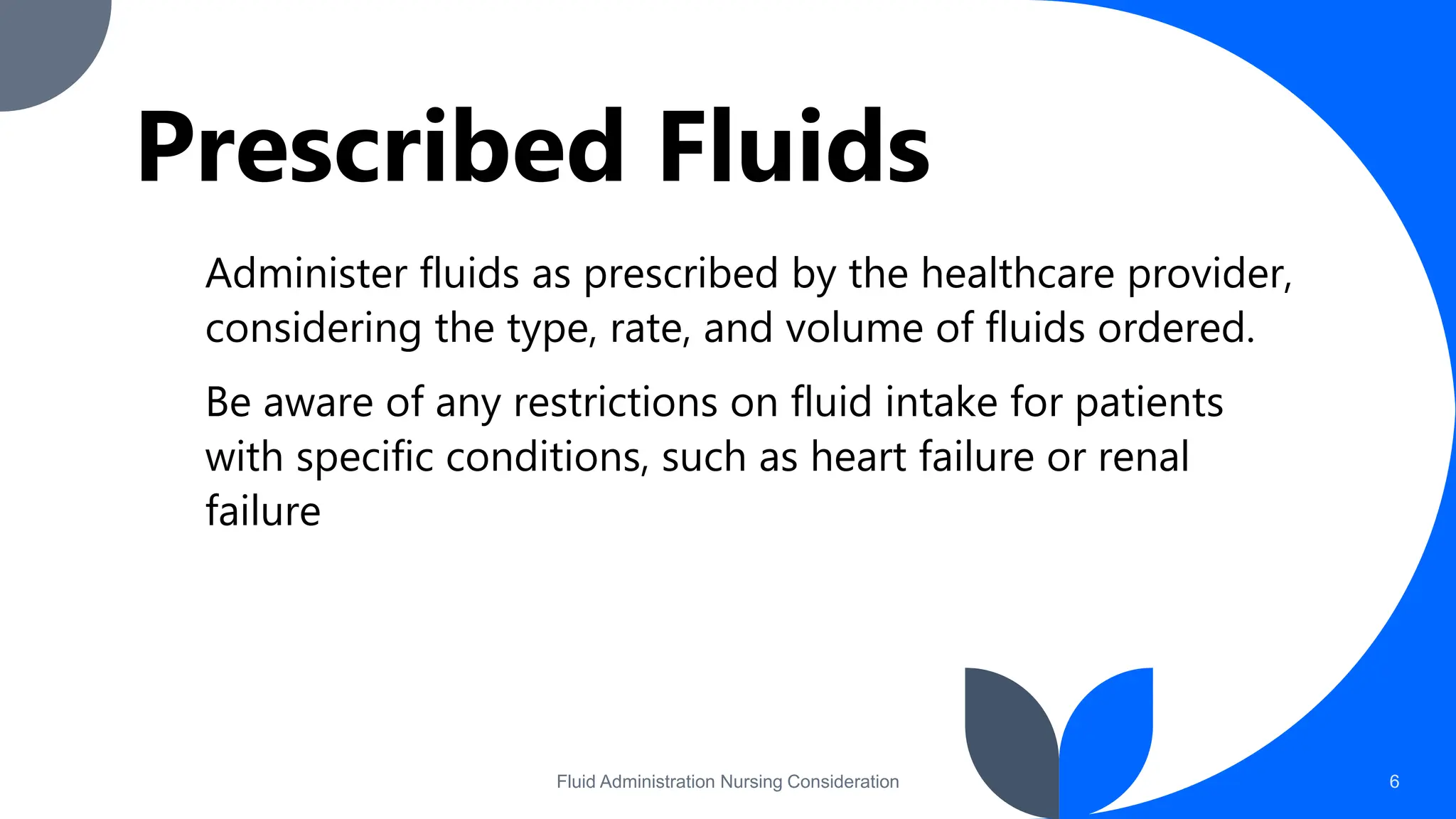 Fluid Administration Nursing Consideration.pptx