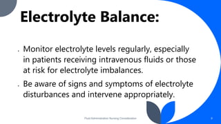 Fluid Administration Nursing Consideration.pptx