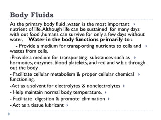 Fluid , electrolyte and acid-base balance | PDF