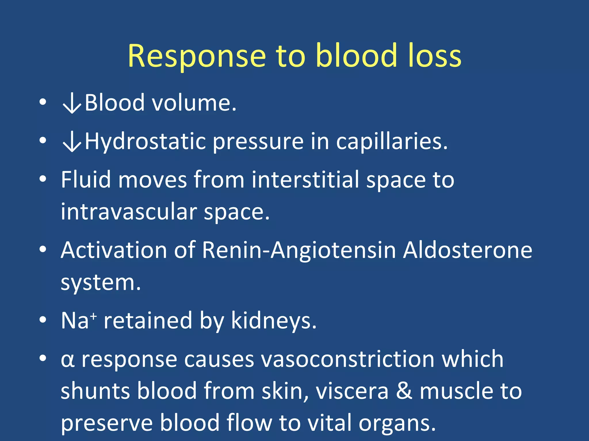 Fluid and blood resuscitation in abdominal trauma | PPT