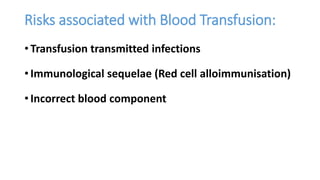 Fluid and blood transfusion in obstetric emergency.pptx