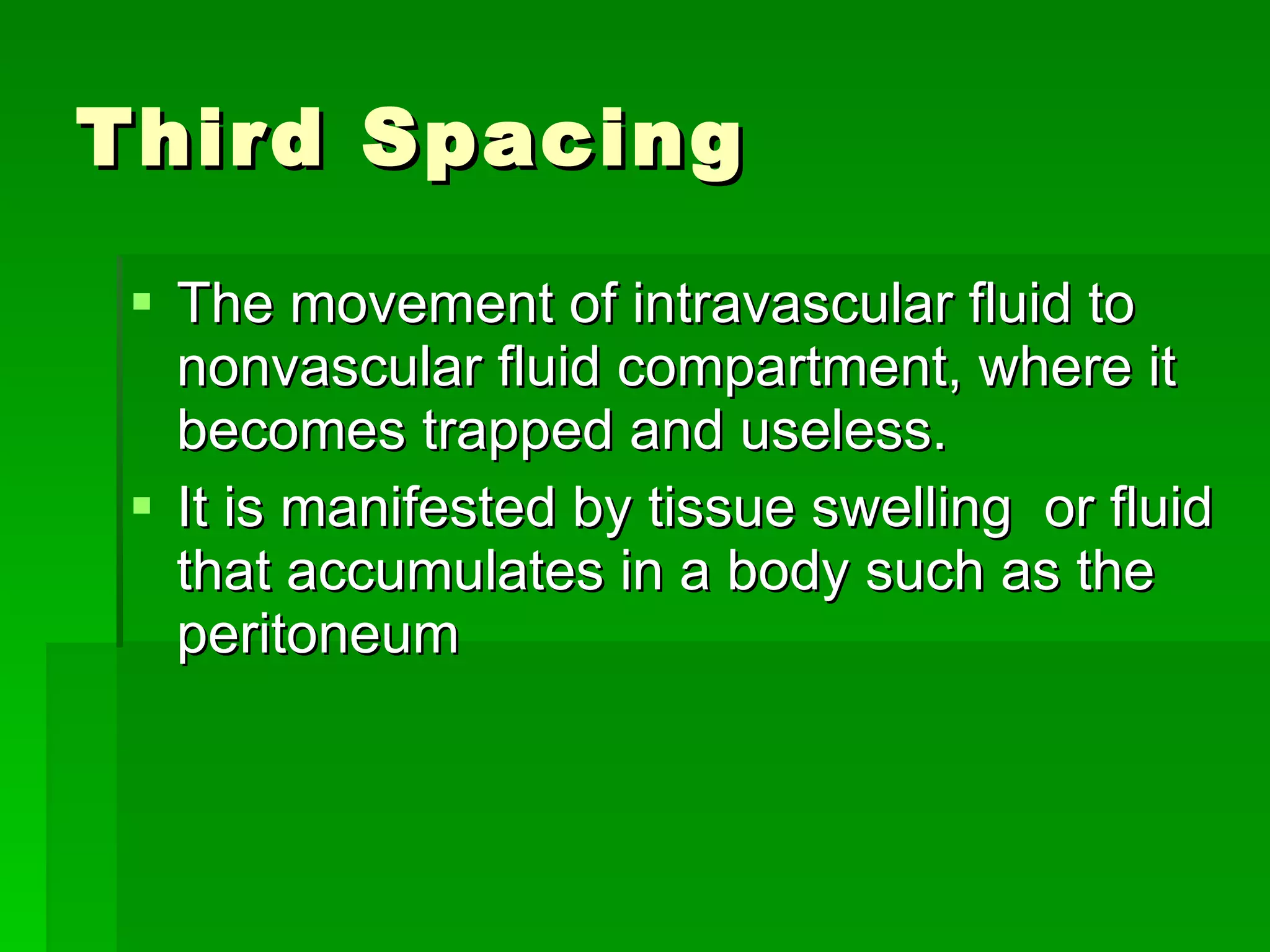 Fluid And Chemical Balance | PPT