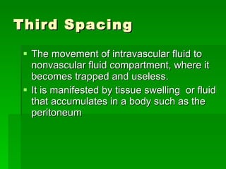 Fluid And Chemical Balance | PPT