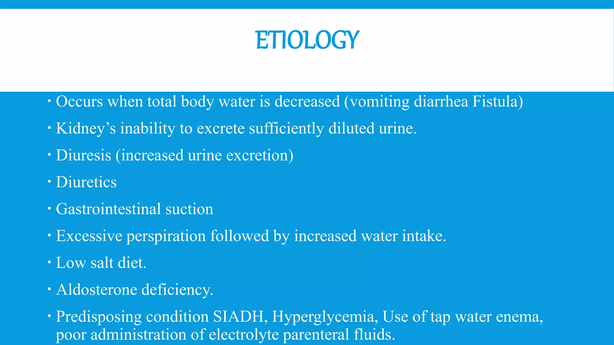 Fluid and electrolyte imbalance | PPTX