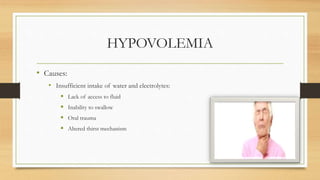 Fluid and electrolyte | PPTX