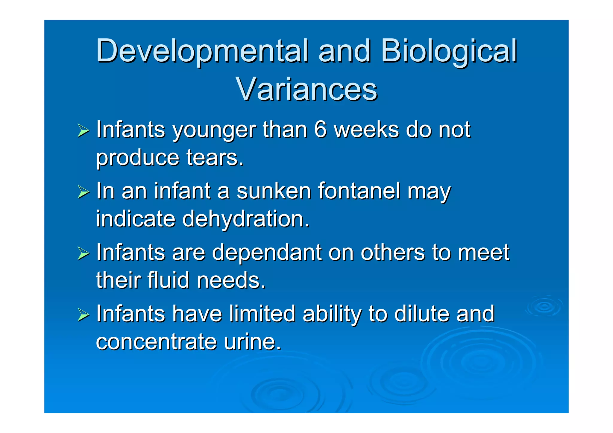 Fluids and Electrolytes in Infants and Children | PDF