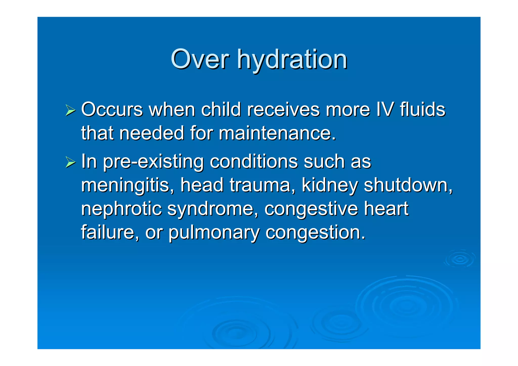 Fluids and Electrolytes in Infants and Children | PDF