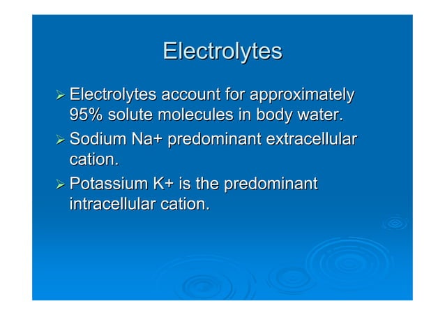 Fluids and Electrolytes in Infants and Children | PDF | Heart and ...
