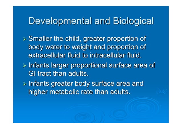 Fluids and Electrolytes in Infants and Children | PDF | Heart and ...