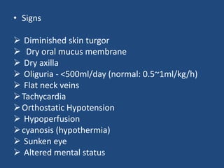Fluid and electrolyte | PPTX