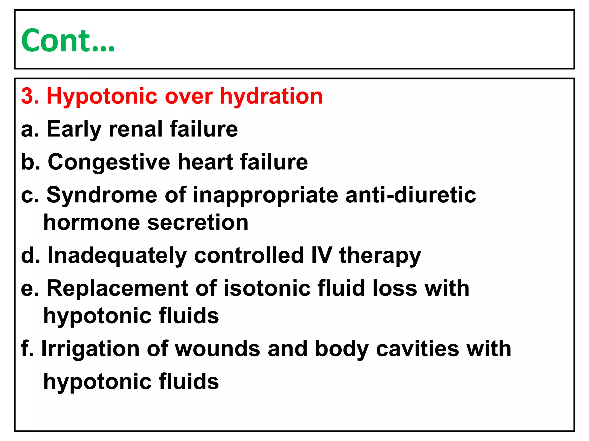 Fluid and electrolyte balance PPT | PPTX