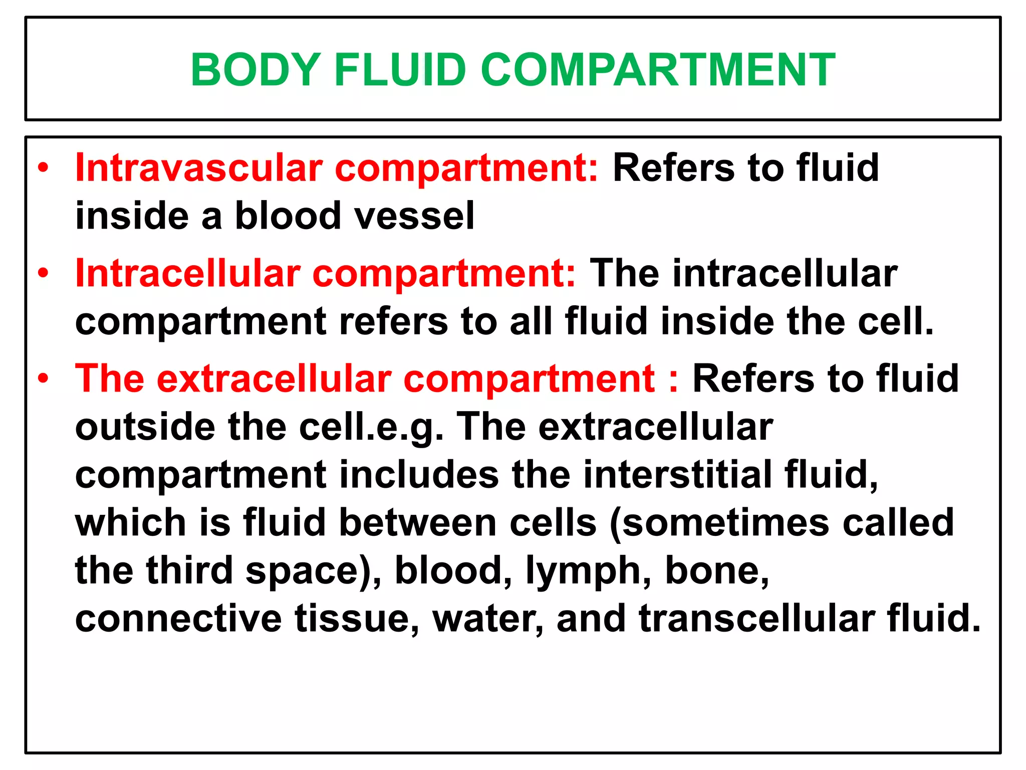 Fluid and electrolyte balance PPT | PPTX