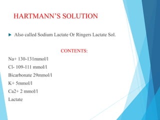 Fluid and electrolyte balance | PPT