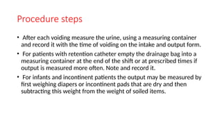 fluid and electrolyte balance ,measuring intake and output.pptx