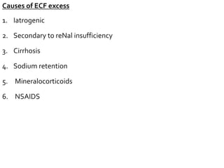 Fluid and electrolyte balance | PPTX