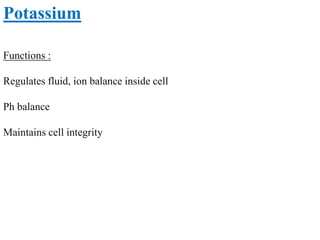 Fluid and electrolyte balance | PPTX