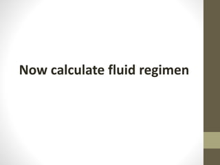 Fluid and electrolyte balance in a surgical patient | PPTX