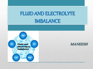 Fluid and electrolyte imbalance | PPT
