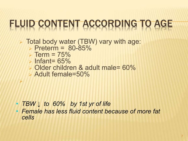 Fluid and electrolyte management in paediatrics | PPTX