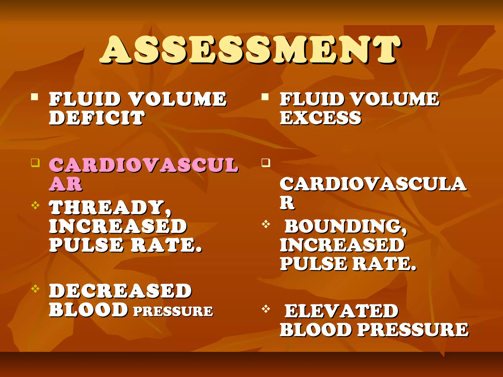 Fluid and electrolytes | PPT