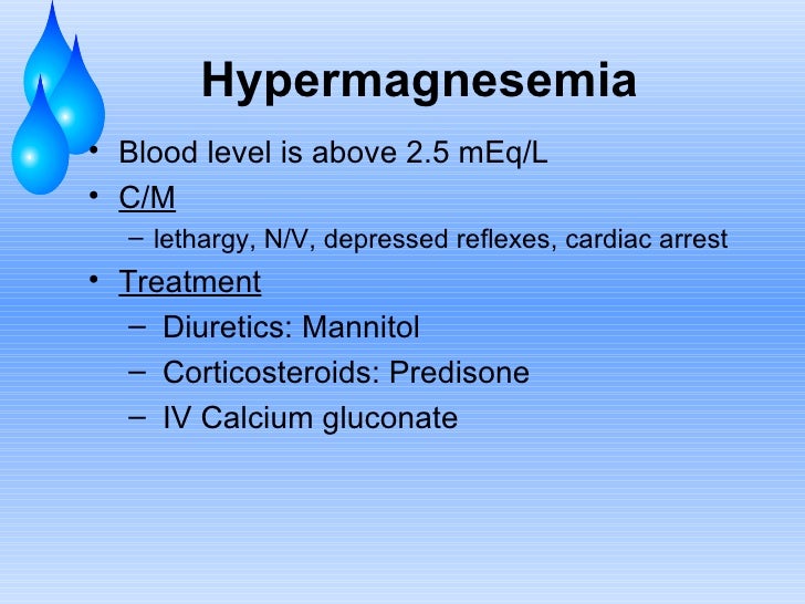 Fluid And Electrolytes