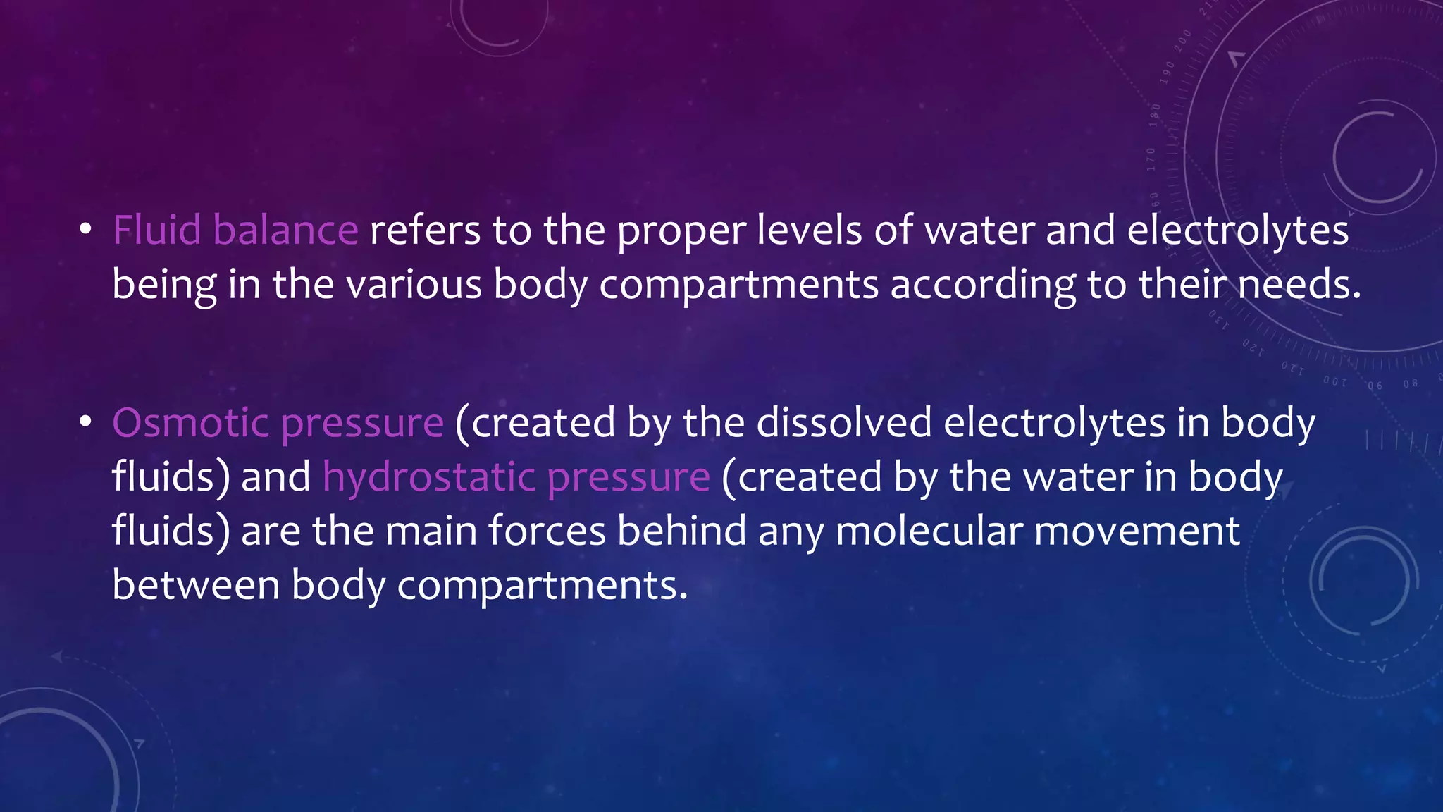 Fluid and electrolyte balance | PPTX