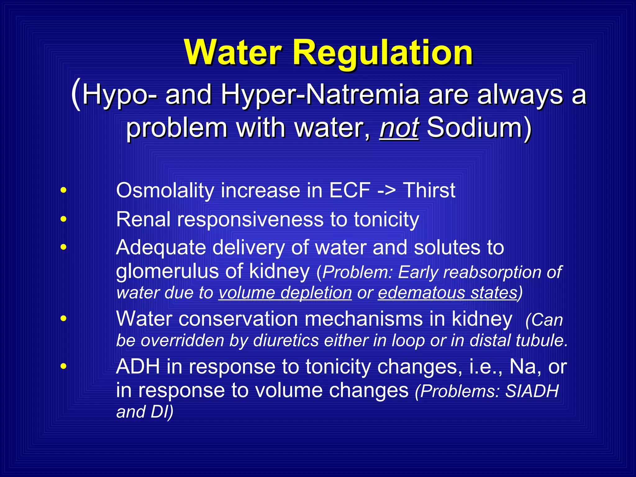 Fluid And Electrolytes1 | PPT