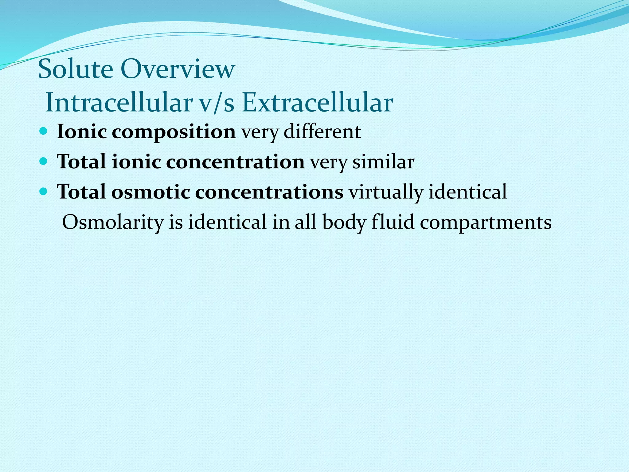 Fluid and electrolytes | PPTX