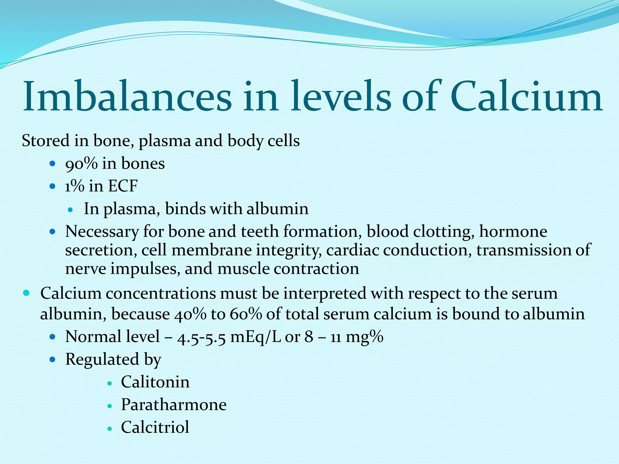 Fluid and electrolytes | PPTX