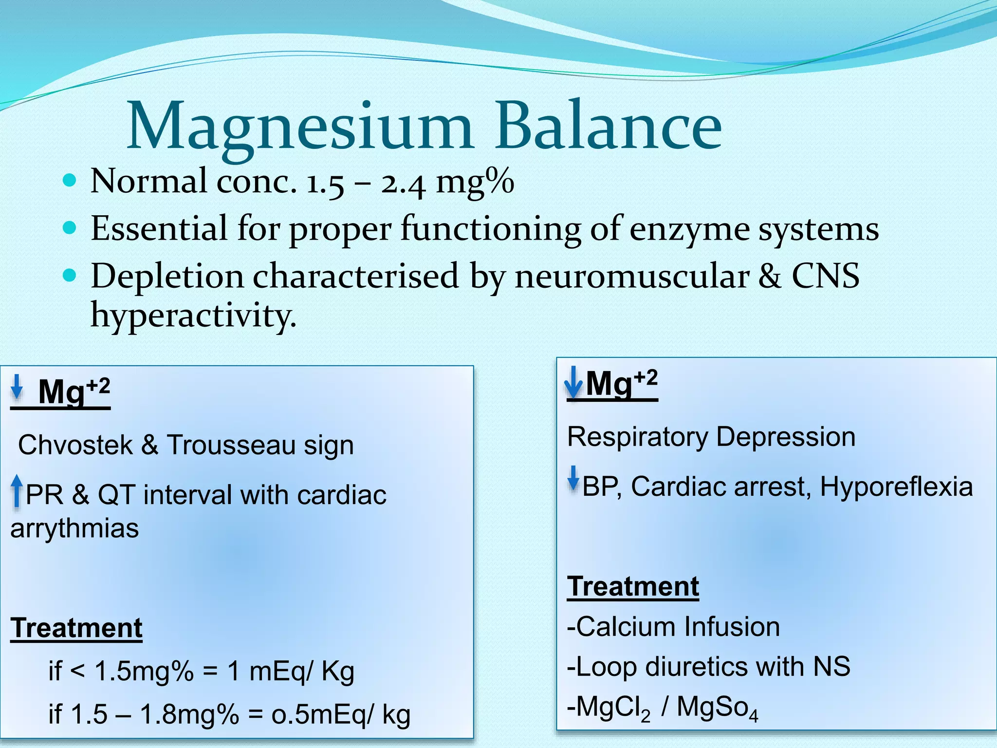 Fluid and electrolytes | PPTX