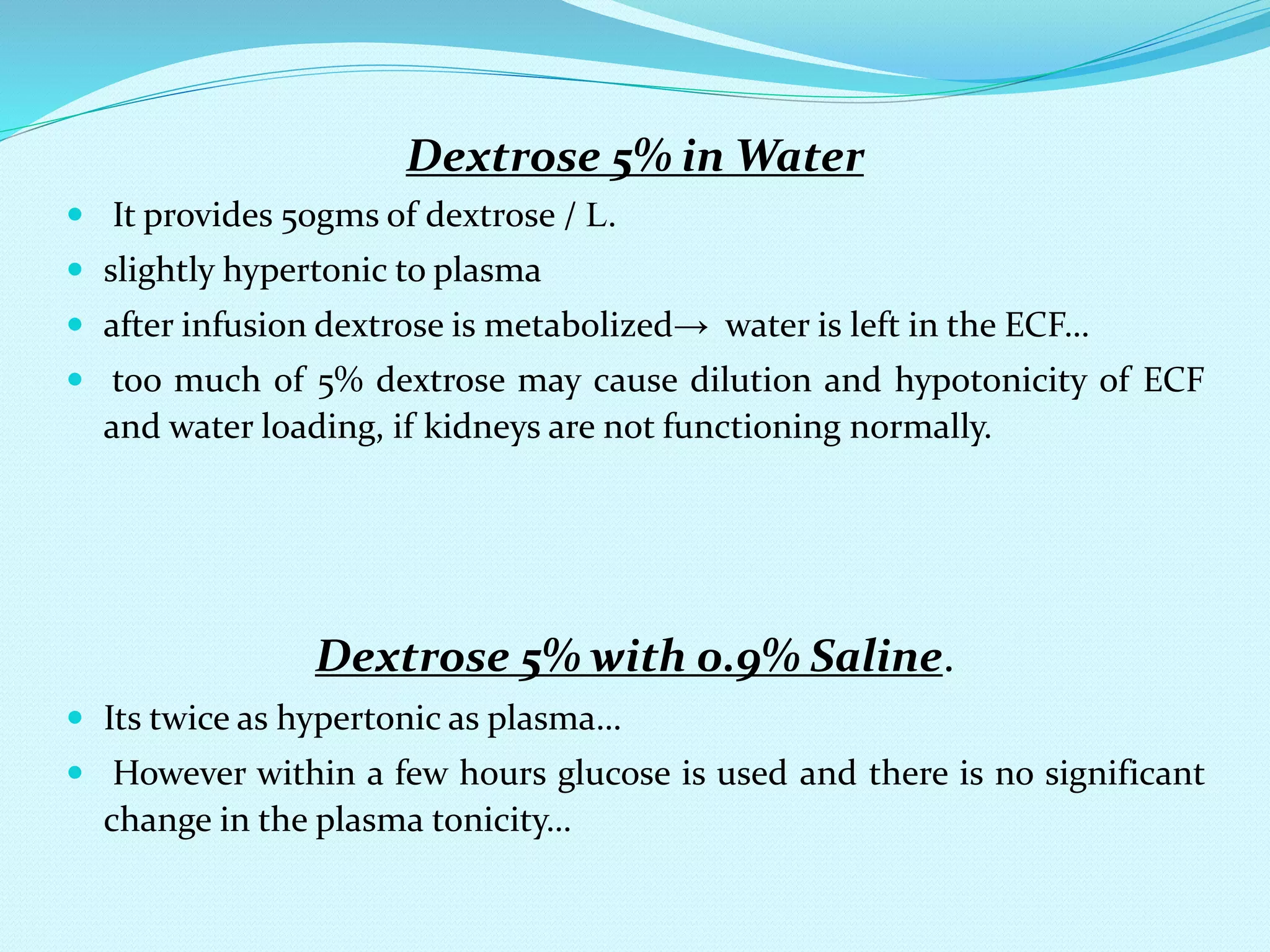 Fluid and electrolytes | PPTX