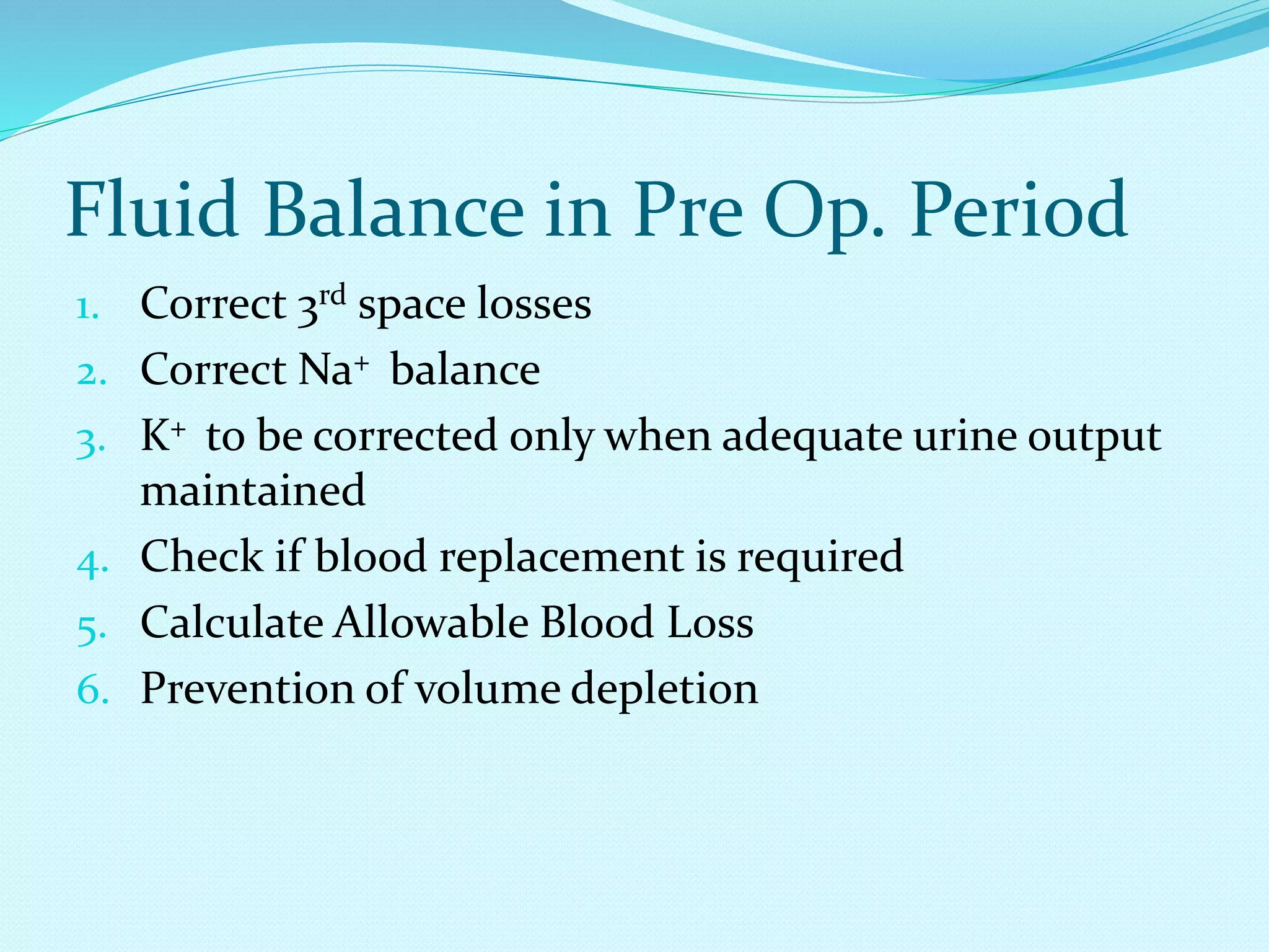 Fluid and electrolytes | PPTX