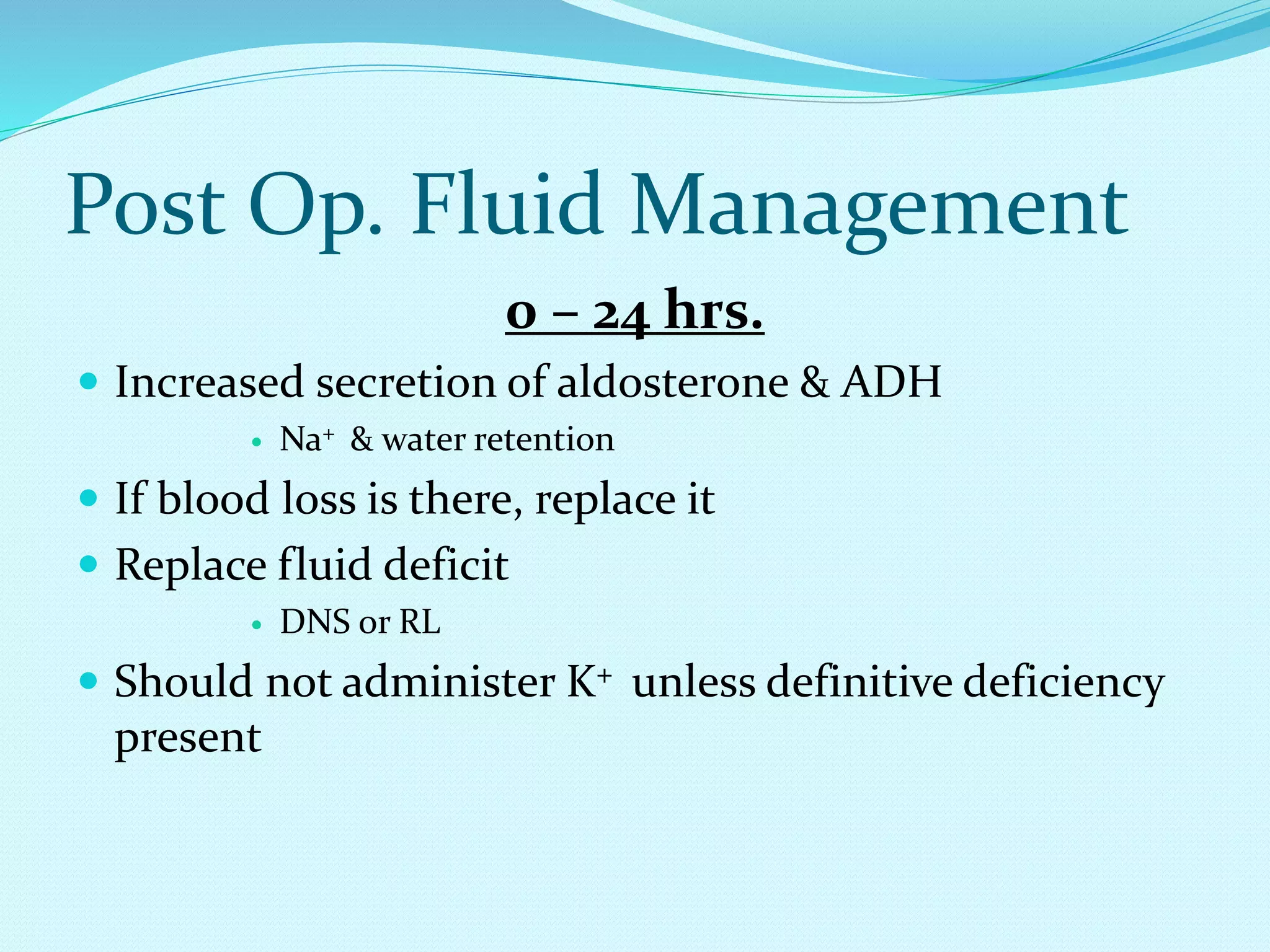 Fluid and electrolytes | PPTX