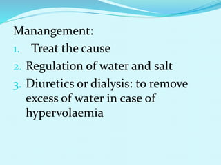 Fluid and electrolytes | PPTX