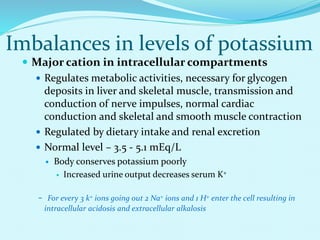 Fluid and electrolytes | PPTX