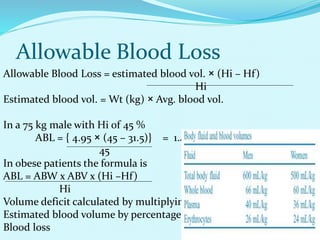 Fluid and electrolytes | PPTX