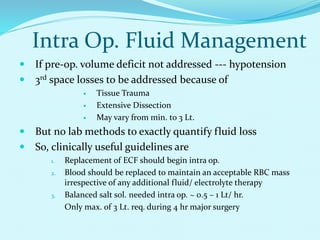 Fluid and electrolytes | PPTX