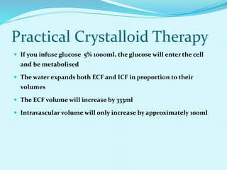 Fluid and electrolytes | PPTX