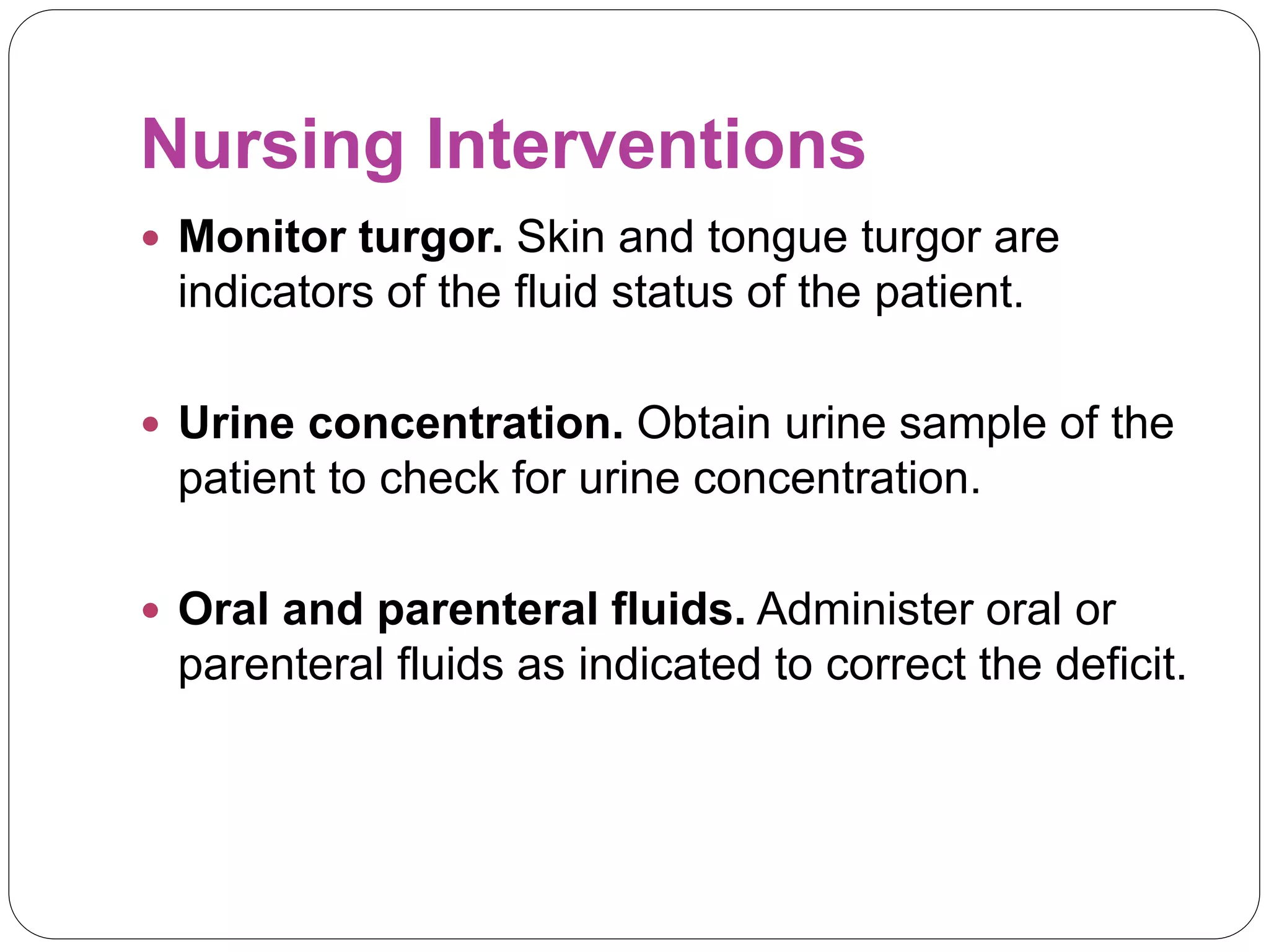 Fluid and electrolytes, acid base balance | PPTX