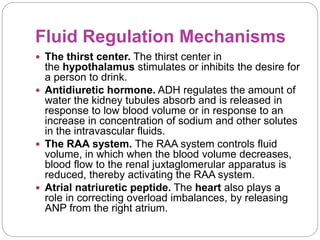 Fluid and electrolytes, acid base balance | PPTX