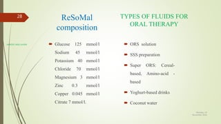 Fluid and electrolyte therapy | PPTX