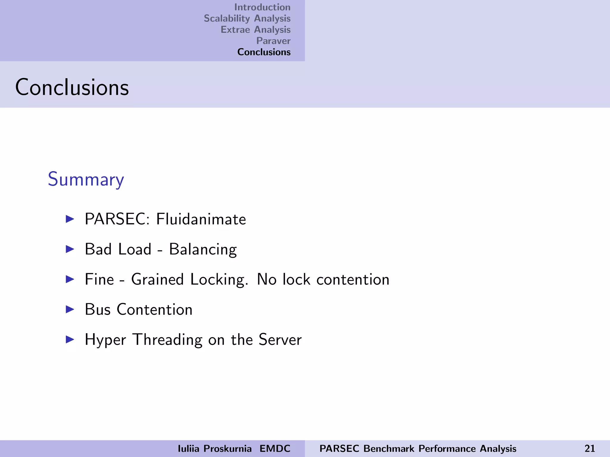 Fluidanimate:PARSEC Application Analysis | PDF
