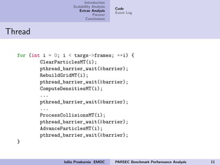 Fluidanimate:PARSEC Application Analysis | PDF